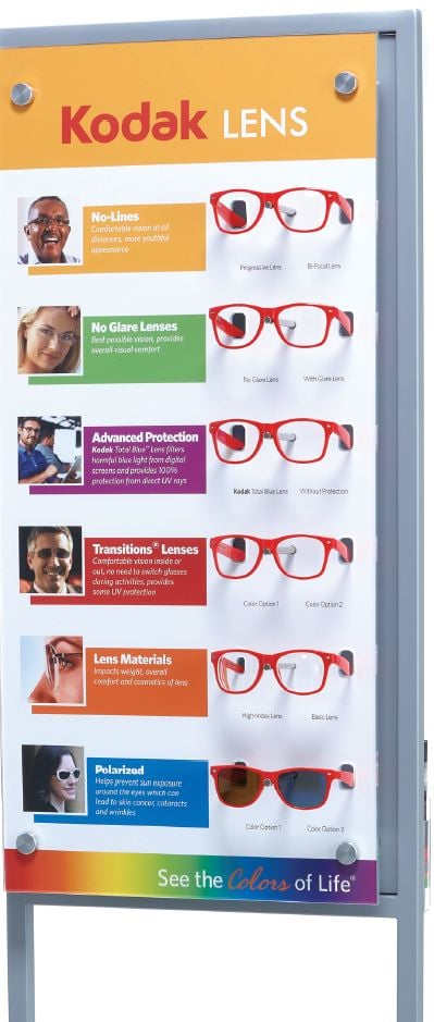 The Kodak Lens Corner Adds Color And Branding To Any Office