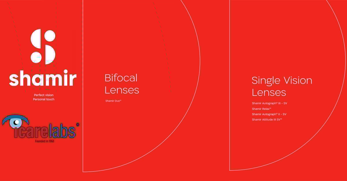 Premium Single Vision Lens Options By Shamir